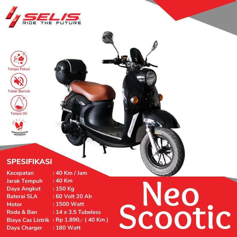 Jual Selis Neo Scootic Terbaik - Harga Terbaru Mei 2024 | Blibli