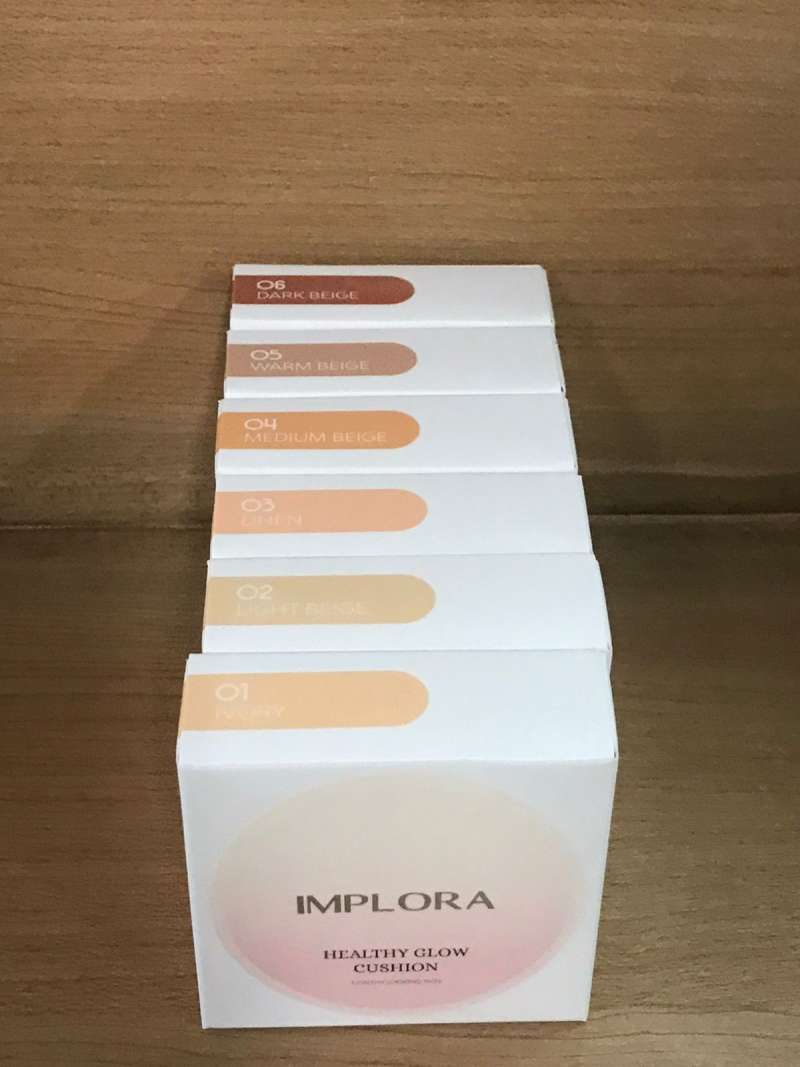 Jual Implora Healthy Glow Cushion Base Makeup Alas Bedak - 03 Linen Di ...