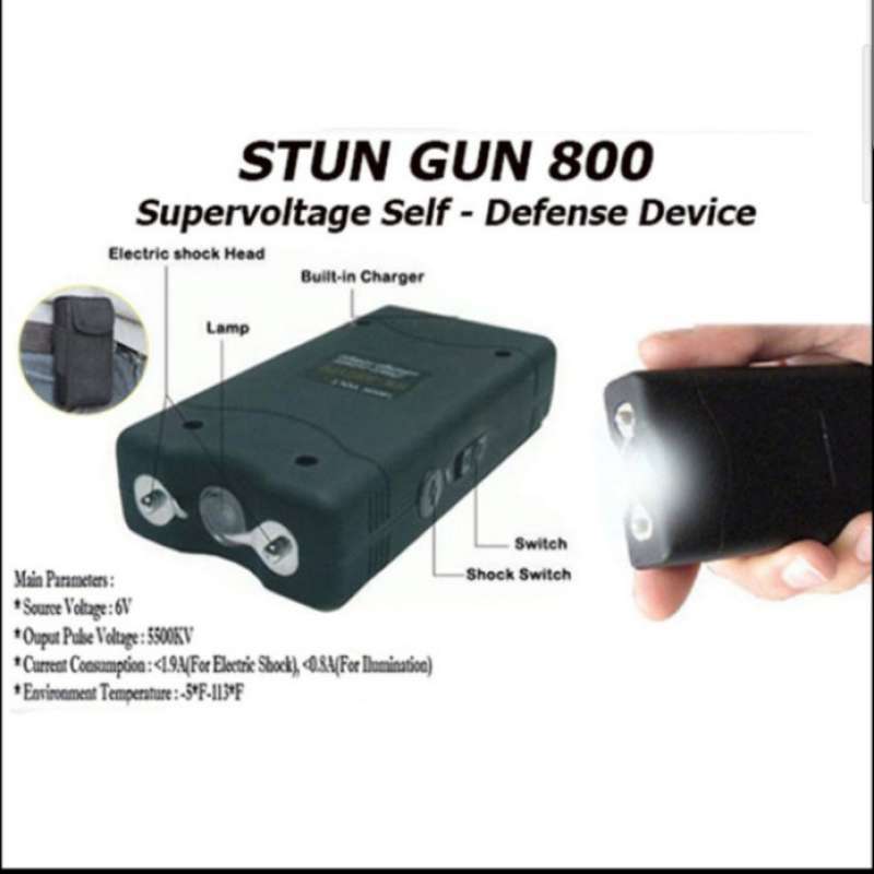 Promo Alat Strum Kejut Listrik/ Stun Tipe 800 Untuk Pertahanan Diri ...