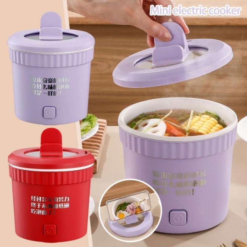Jual Rice Cooker Mini Multifungsi Lapisan Keramik Electric Mini Cooking ...