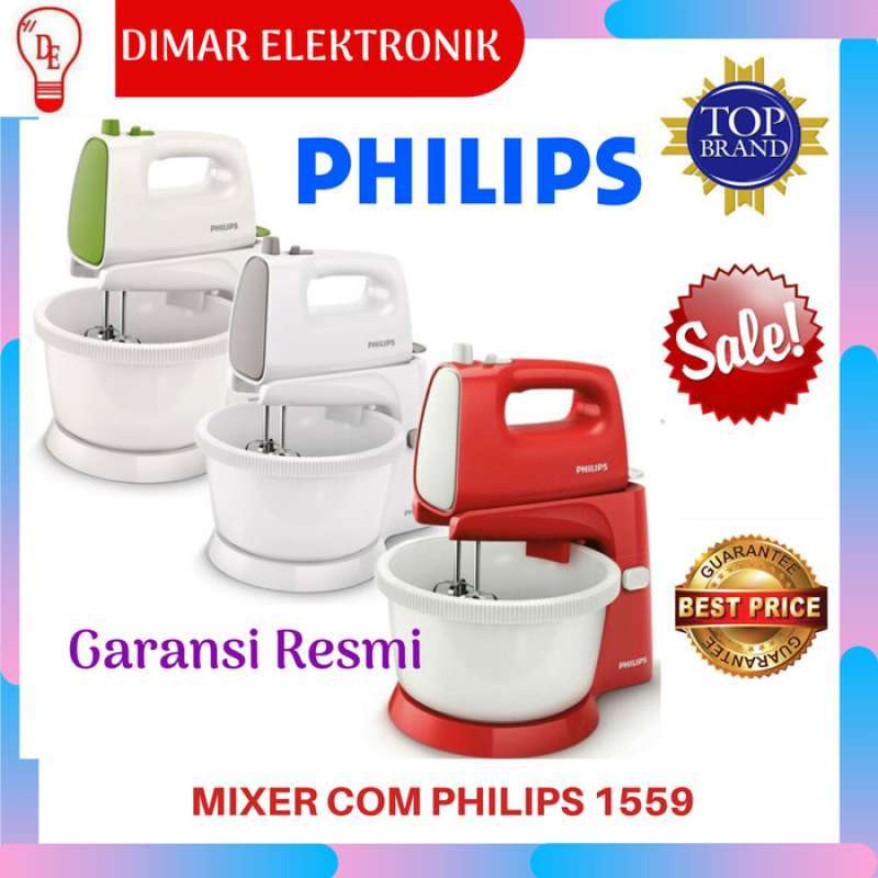 Promo Mixer Com Philips Hr 1559 Stand Mixer Com Philips Hr 1559 Diskon ...