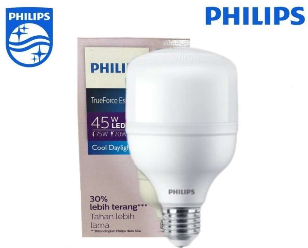 Jual Lampu Led Bohlam Kapsul Philips Trueforce Tforce Putih 45 Watt Bkan 50 Di Seller Rumix ...