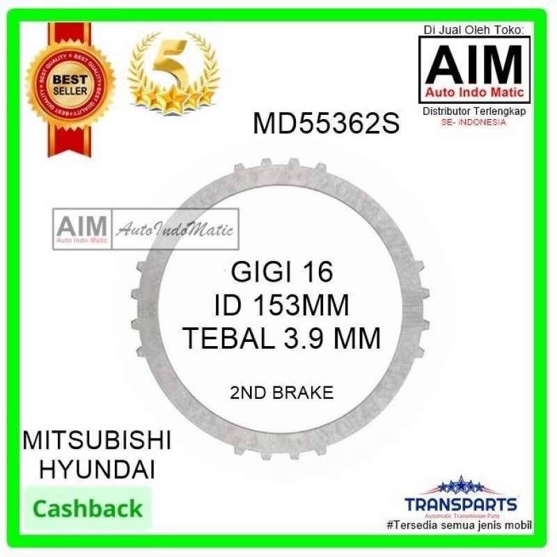 Jual Plat Besi Matic Mitsubishi Pajero Sport Hyundai 2nd Brake Md55362s ...