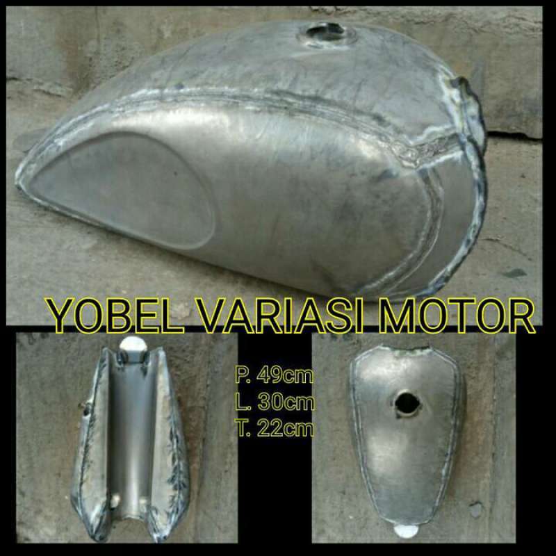 Promo Tangki Custom Model Kawasaki W175 Motor Scorpio Tiger Gl Dan ...