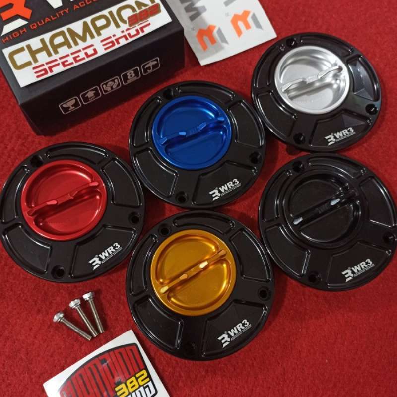 Promo Fuel Cap Tutup Tangki Wr3 R15 V3 Mt15 R25 Mt25 Xsr 155 R6 R1 Mt07 ...