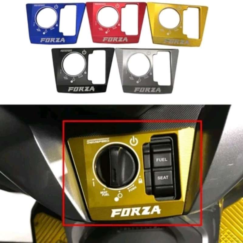Promo Cover Kunci Kontak Honda Forza Tutup Keyless Smart Key Forza ...