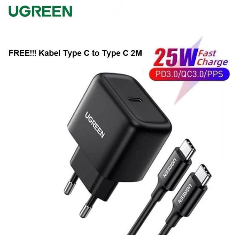 Jual Ugreen Charger Pd 25w Super Fast Charging Samsung Type C 25 Watt