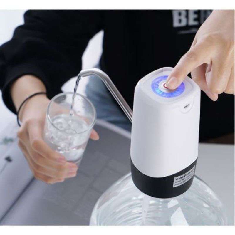Jual Pompa Galon Elektrik Electric Led Usb Dispenser Air Minum Otomatis ...