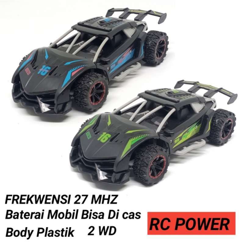 Promo Mainan Mobil Remote Kontrol Rc High Speed Metal - Rc Power 27 Mhz ...