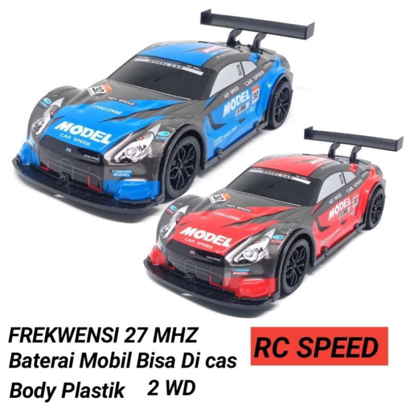 Promo Mainan Mobil Remote Kontrol Rc High Speed Metal - Rc Speed 27 Mhz ...