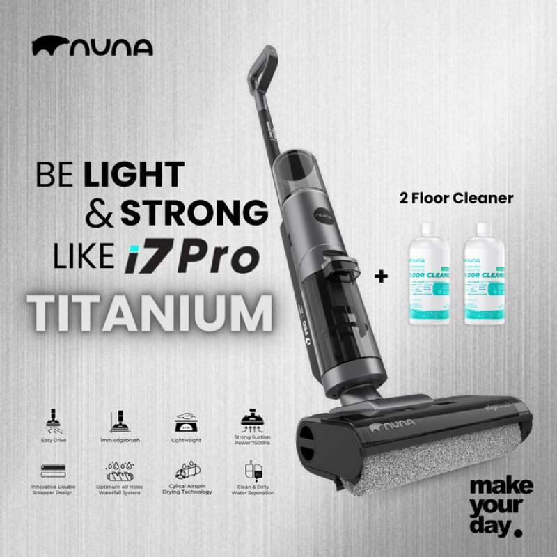 Jual Nuna I7 Pro Cordless Wet Dry Sterilisation Vacuum Cleaner Di ...