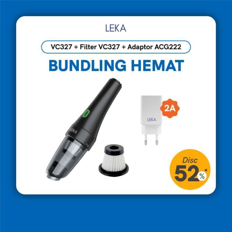 Jual Leka Vc327 Handy Vacuum Cleaner - Portable Vacum Vakum Penyedot ...