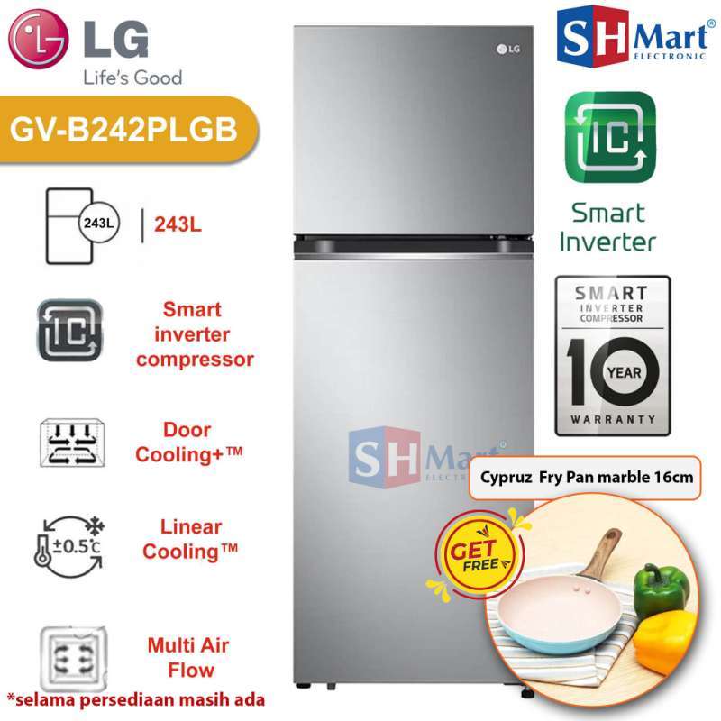Jual Kulkas 2 Pintu Lg Smart Inverter New Model Garansi Resmi (medan ...