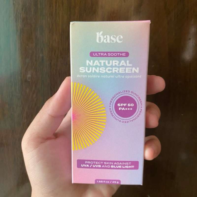 Promo Base Ultra Soothe Natural Sunscreen Spf 50/pa+++ 45 Gr Diskon 23% ...