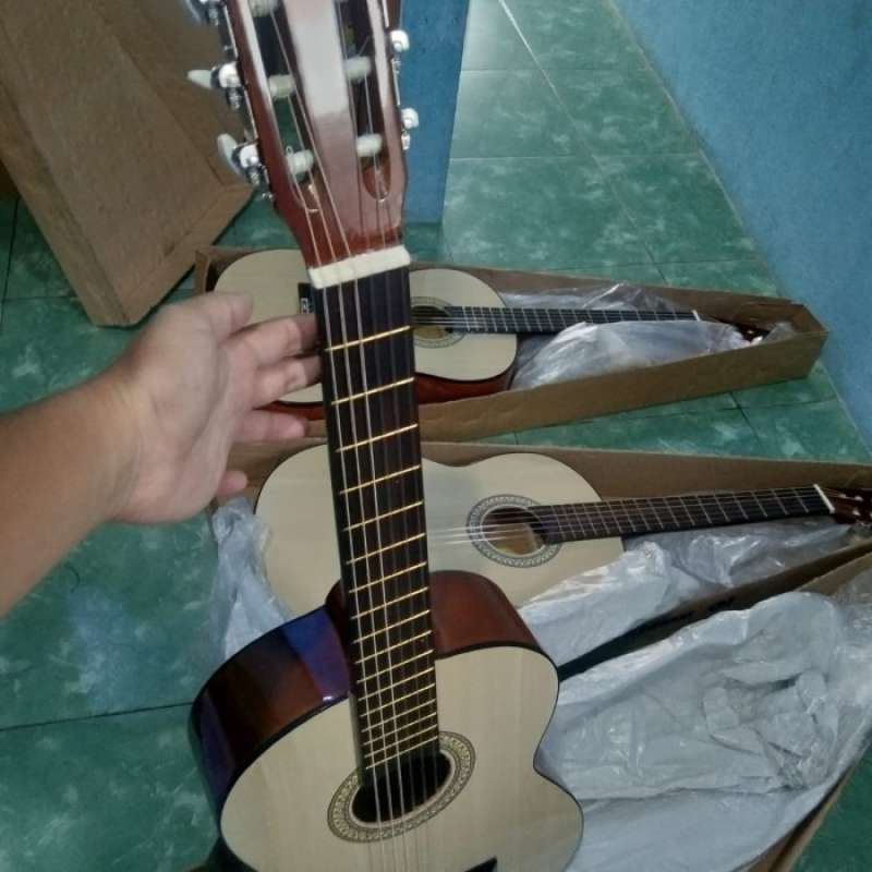 Promo Gitar Akustik / Acoustic Termurah Klasik Nylon / Classic Nilon ...