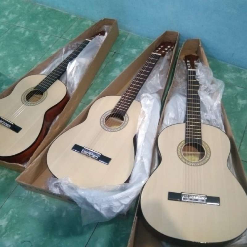 Promo Gitar Akustik / Acoustic Termurah Klasik Nylon / Classic Nilon ...