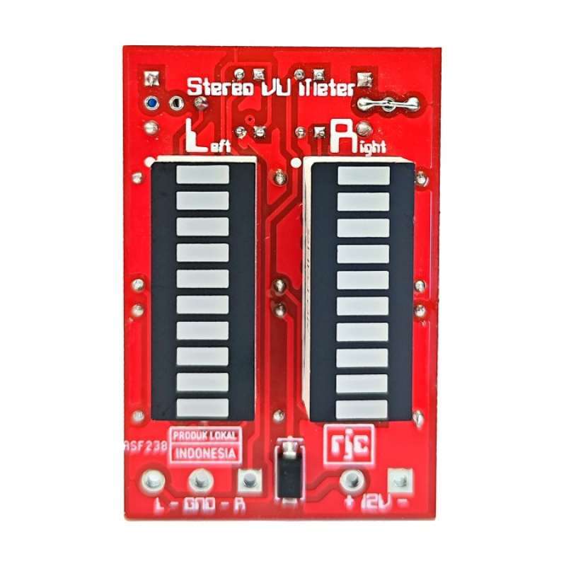 Jual Digital Vu Meter Audio Level Meter Model Led Bar Stereo Sound ...