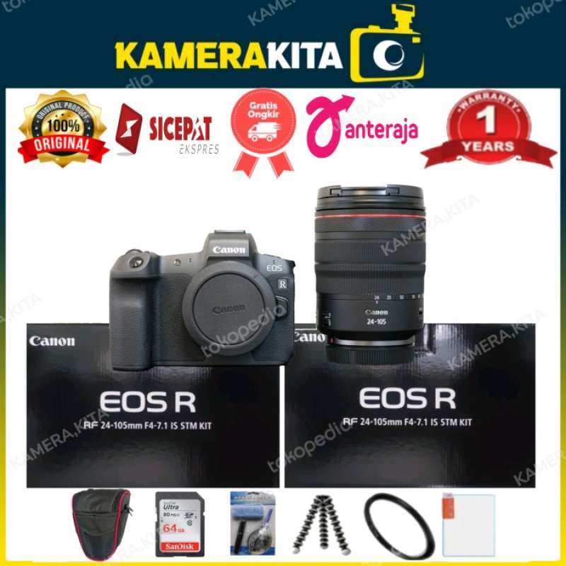 Jual Canon Eos R Kit 24-105mm Is Stm / Kamera Canon Eos R Kit 24-105mm ...