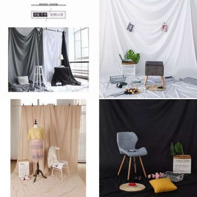 Jual Ready Kain Background Foto Ukuran 5m X 2.4m Backgrund Foto Studio ...