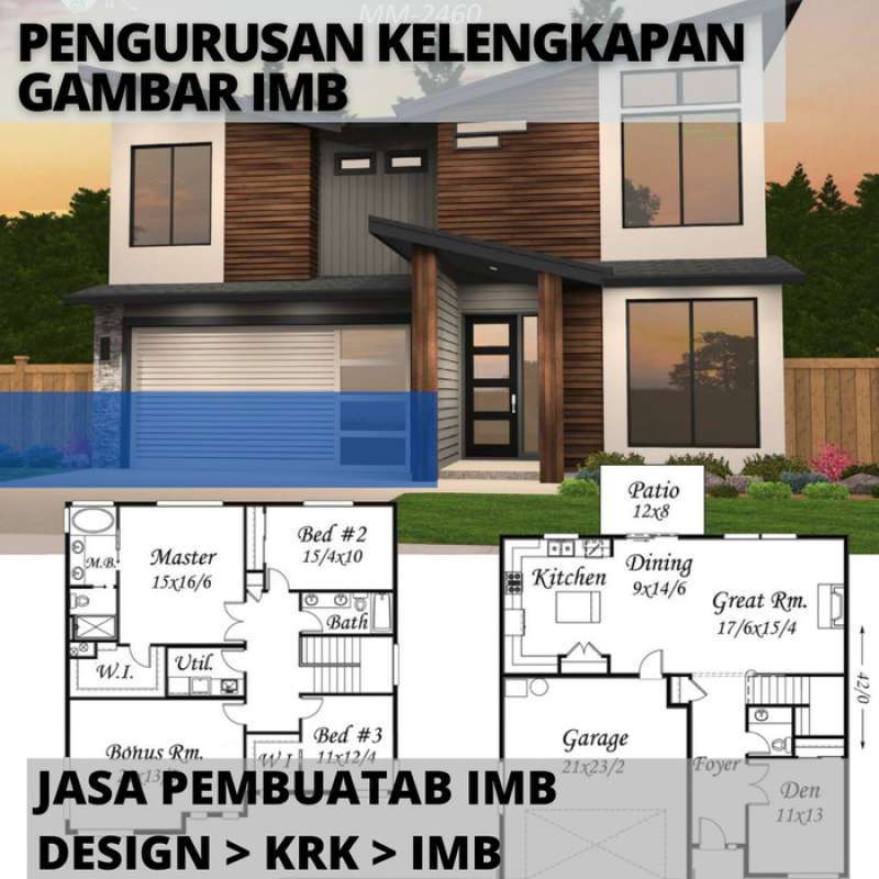 Jual Pembuatan / Pengurusan Kelengkapan Imb / Pbg Rumah Ruko Gudang Di ...
