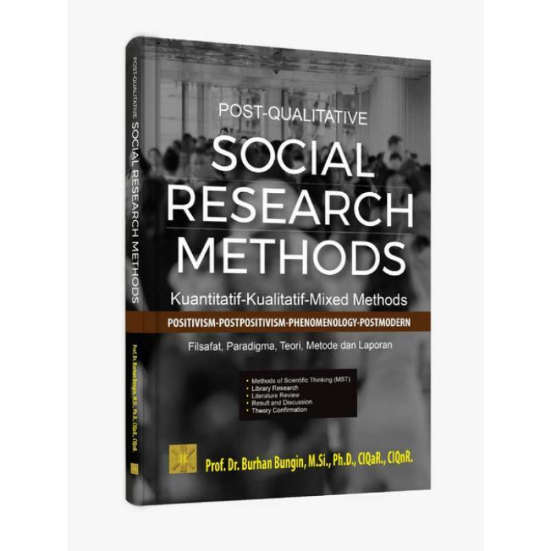 Jual Buku Sosial Research Methods : Kuantitatif Kualitatif Mixed ...