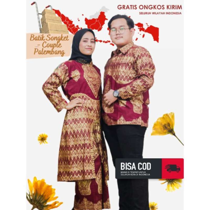 Jual Kain Batik Merah Marun Model Terbaru & Kekinian - Harga Diskon Mei ...
