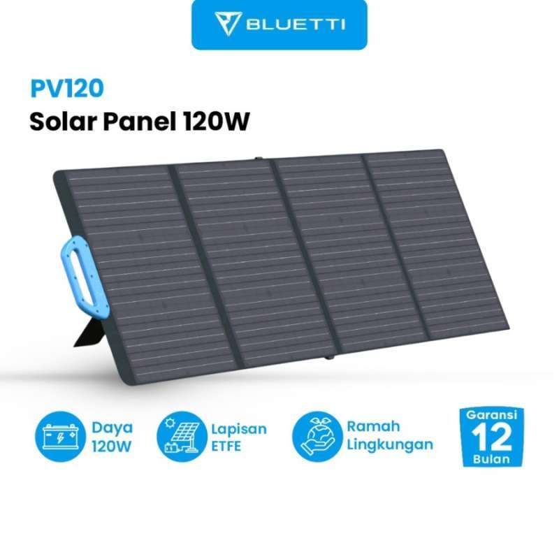 Promo Bluetti Pv120s Solar Panel | 120w Diskon 11% Di Seller Harrisma ...