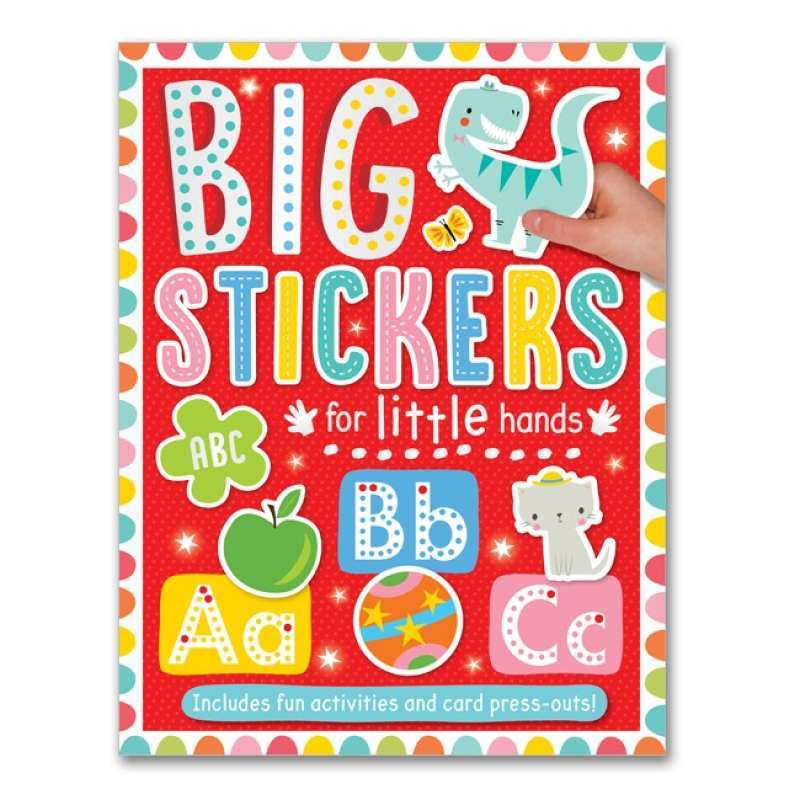 Jual Abc Sticker Activity Book - Big Stickers For Little Hands Di ...