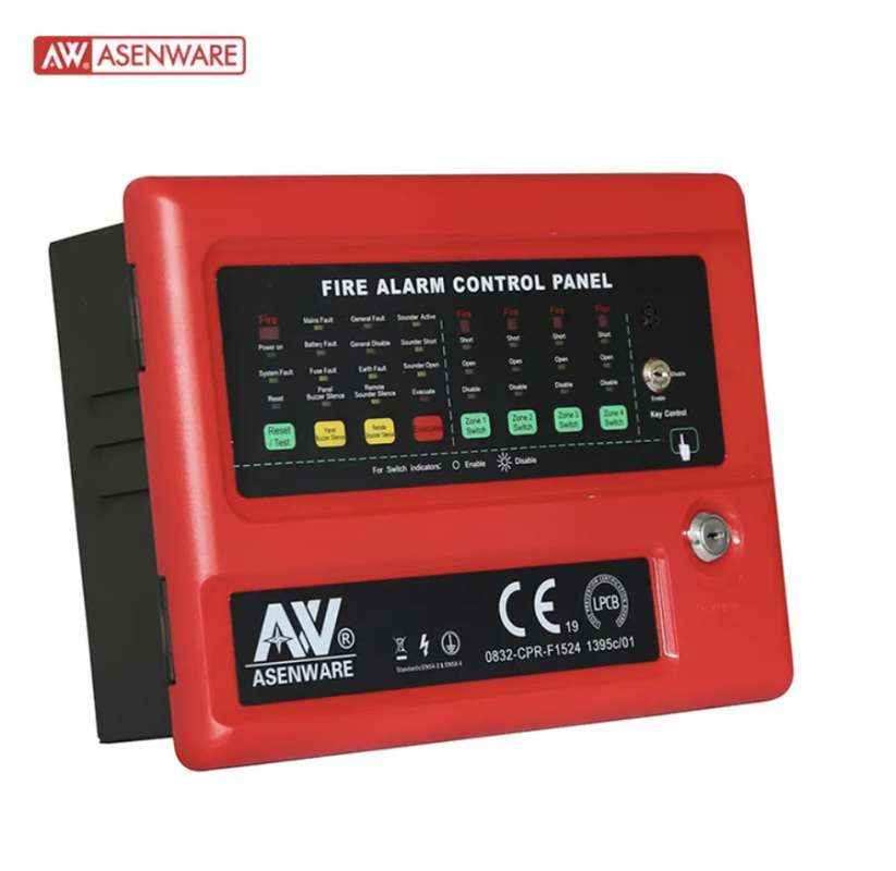 Jual Master Control Fire Alarm Panel Mcfa 4 Zone Asenware - Lpcb ...