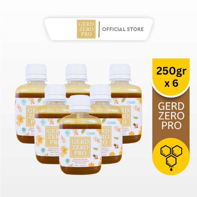 Promo 6 Box Gerd Zero Pro Obat Maag Magh Asam Lambung Gerd Anxiety ...