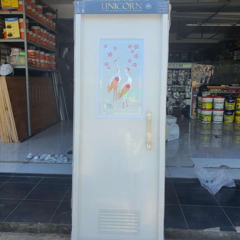 Jual Pintu Pvc Minimalis Cermin Persegi Di Seller Adhi Bangunan Ol ...