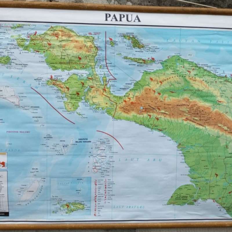 Jual Peta Papua Bingkai Di Seller Hachi - Cengkareng Timur, Kota Jakarta Barat | Blibli