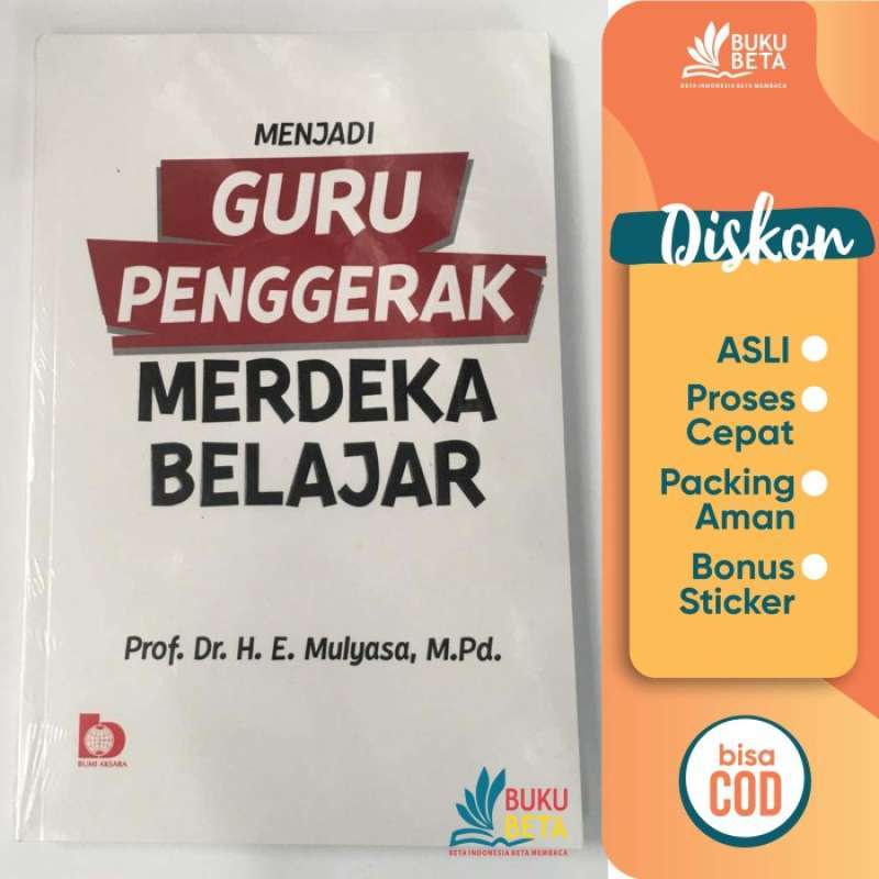 Jual Menjadi Guru Penggerak Merdeka Belajar - E Mulyasa Di Seller Hachi ...