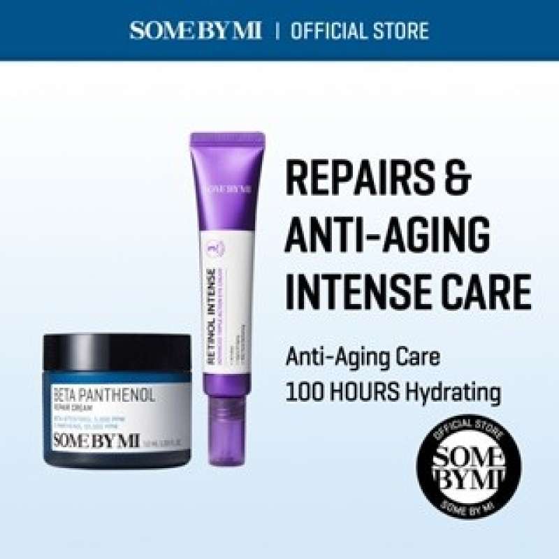 Promo Some By Mi Retinol Eyecream+beta Panthenol Cream 2 Step Set ...