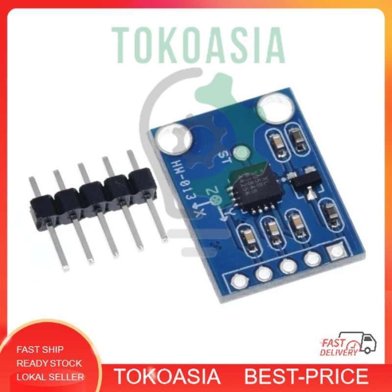 Jual Gy-61 Adxl335 3-way Axis Acceleration Gravity Angle Sensor Module ...