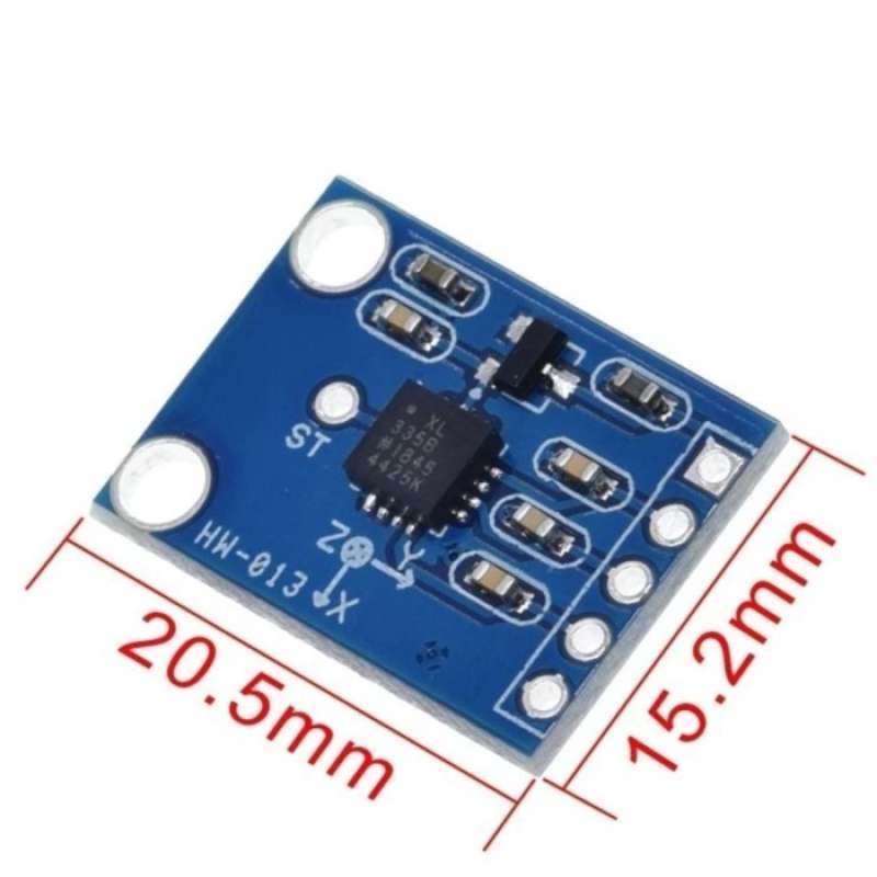 Jual Gy 61 Adxl335 3 Way Axis Acceleration Gravity Angle Sensor Module Di Seller Tokoasia Riau