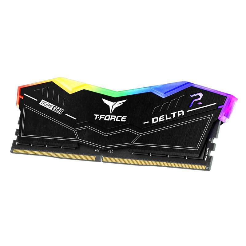 Jual Teamgroup Memory Delta Tforce Rgb 2x32gb Pc 5600mhz Ddr5 - Black ...