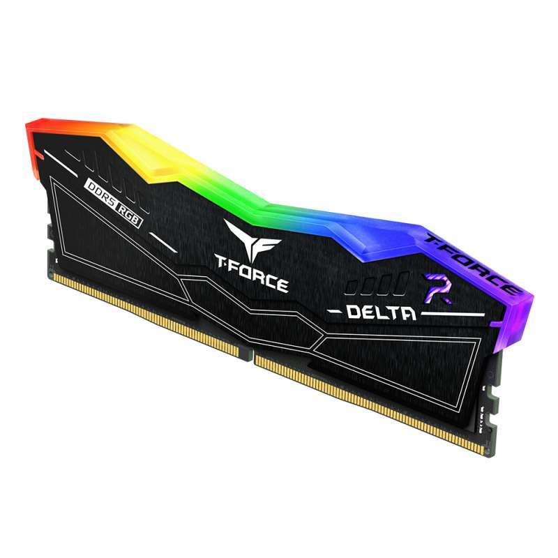 Jual Teamgroup Memory Delta Tforce Rgb 2x32gb Pc 5600mhz Ddr5 - Black ...