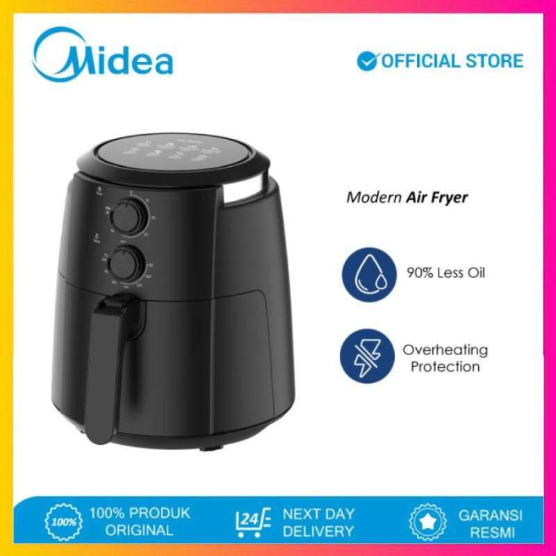 Jual Midea Air Fryer Mf-tn35b - Kapasitas 4.7l - Penggoreng Elektrik Di ...