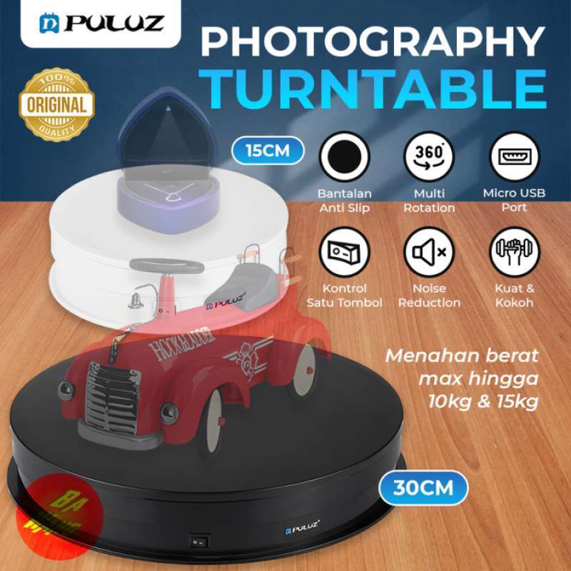 Jual Display Putar Turntable Turn Table Rotary Rotasi 360 30cm - Bisa ...
