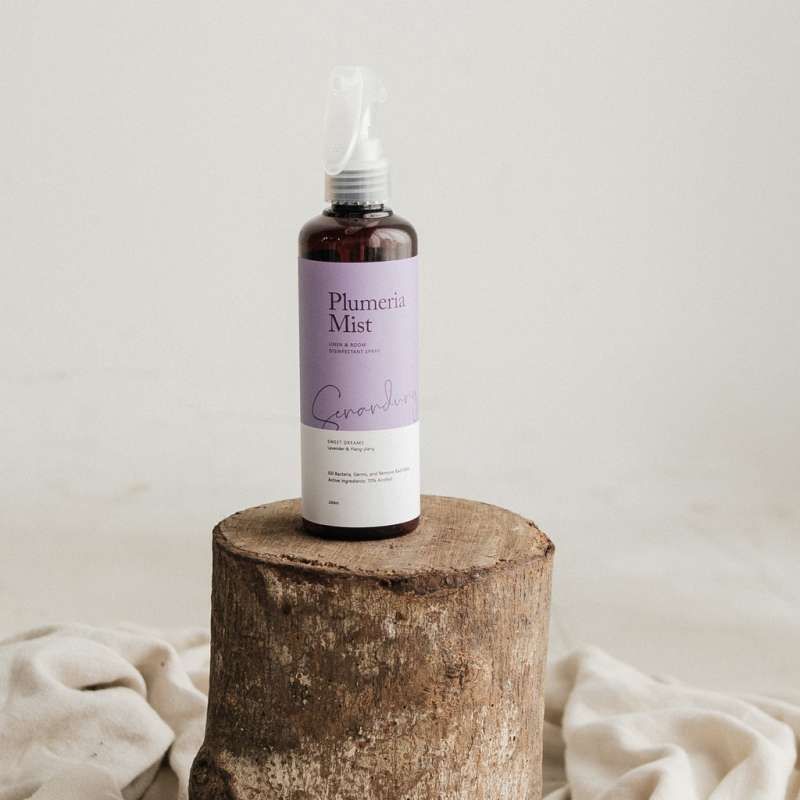Jual Plumeria Scent Mist - Linen & Room Disinfectant Spray (240ml) Di ...