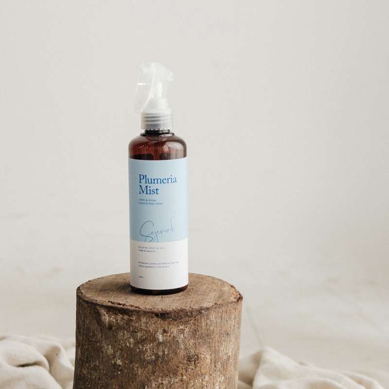 Jual Plumeria Scent Mist - Linen & Room Disinfectant Spray (240ml) Di ...
