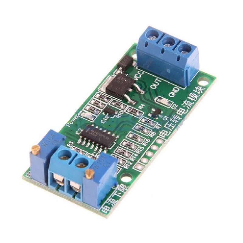 Jual Voltage To Current Converter 4-20ma Modul Konverter Tegangan Arus ...
