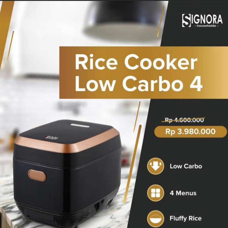 Promo Signora - Rice Cooker Low Carbo 4 Jumbo [agen Resmi Jakarta ...
