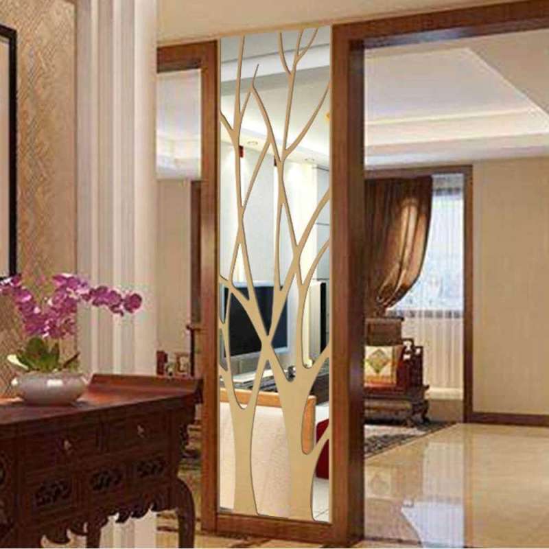Promo Soledi Sticker Cermin Dekorasi Dinding 3d Acrylic 1000x280mm ...