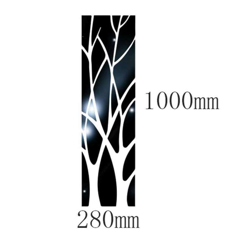 Promo Soledi Sticker Cermin Dekorasi Dinding 3d Acrylic 1000x280mm ...