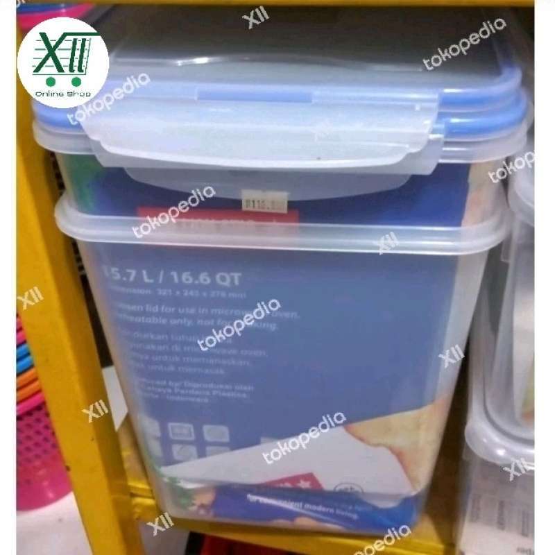 Jual Lion Star Kp~60 Lock Klip To Keep Box 15,7 Liter Kotak Besar ...