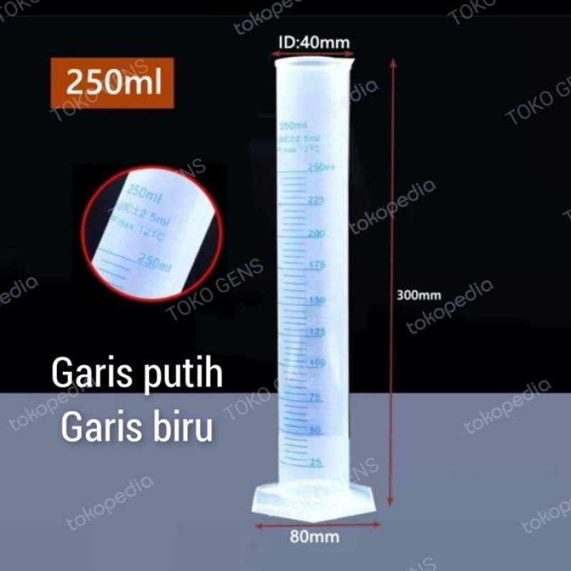 Jual Gelas Ukur Tabung Plastik 250ml ( Putih) Di Seller Doujin - Cengkareng Timur, Kota Jakarta ...