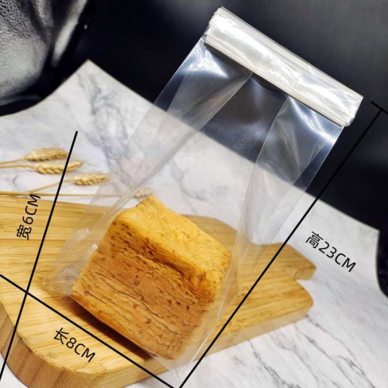 Jual Plastik Roti Panjang Kawat Plastik Bungkus Roti Tawar Kawat Putih ...