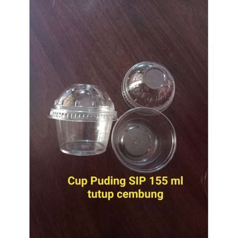 Jual Cup Puding Sip 155 Ml + Tutup Cembung - Tutup Datar Di Seller Shin Store - Cengkareng Timur ...